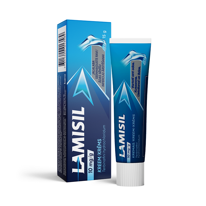 „Lamisil 10 mg/g krēms” (Terbinafini hydrochloridum) - Lamisil